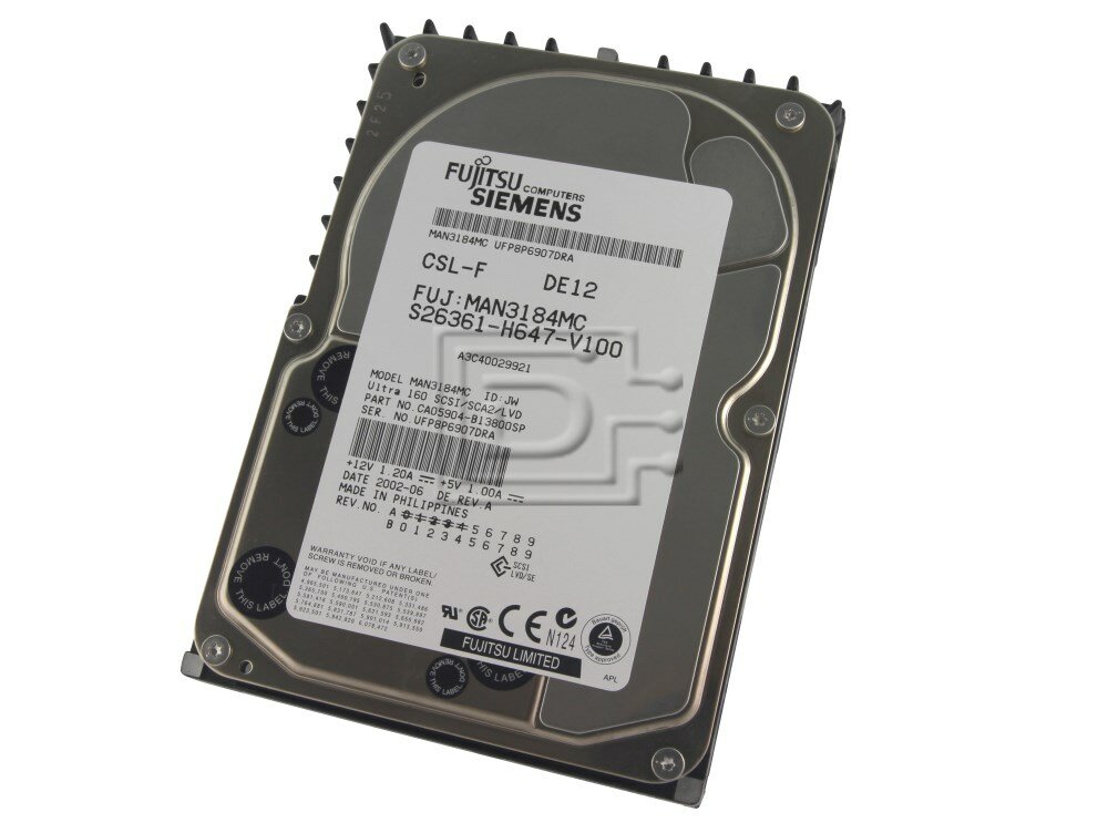 Жесткий диск Fujitsu MAM3367MC 36,6Gb U160SCSI 3.5" HDD