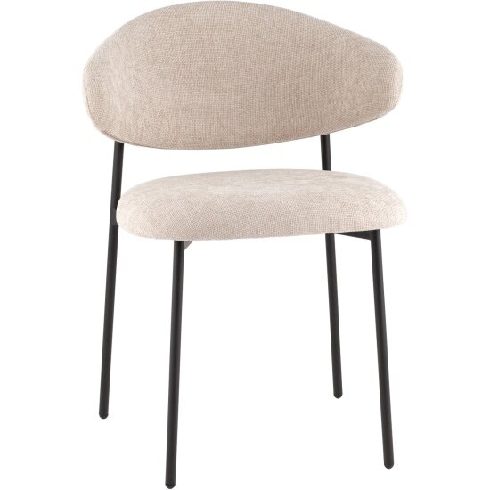 Стул обеденный Stool Group Evan шенилл бежевый