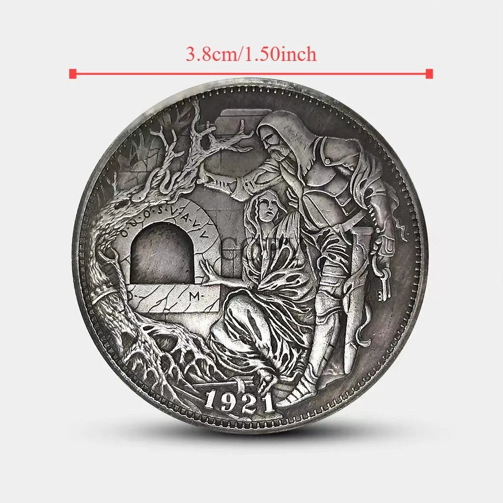 Ретро - коллекция Древние рыцари Бродяги Монеты Моргана1921 коллекционные монеты старинные монеты рыцарские монеты