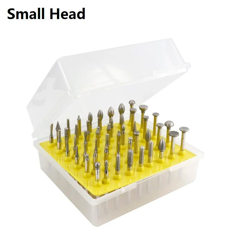 Набор роторных фрез XCAN 50шт, Small Head