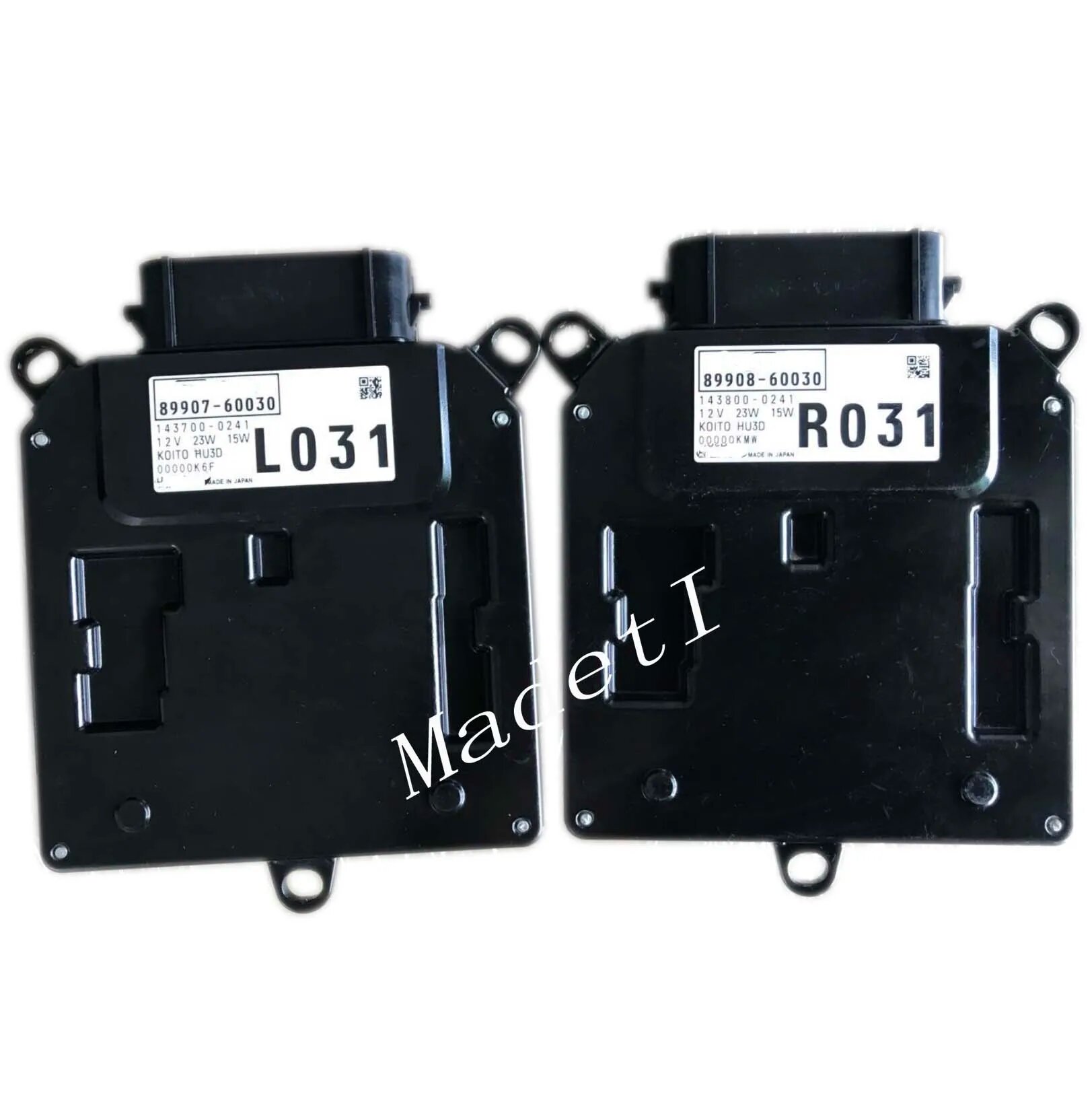 OEM 89908-60030 R031 89907-60030 L031 Модуль управления светодиодными фарами 143700-0241 143800-0241 для Toyota Prado Land Cruiser