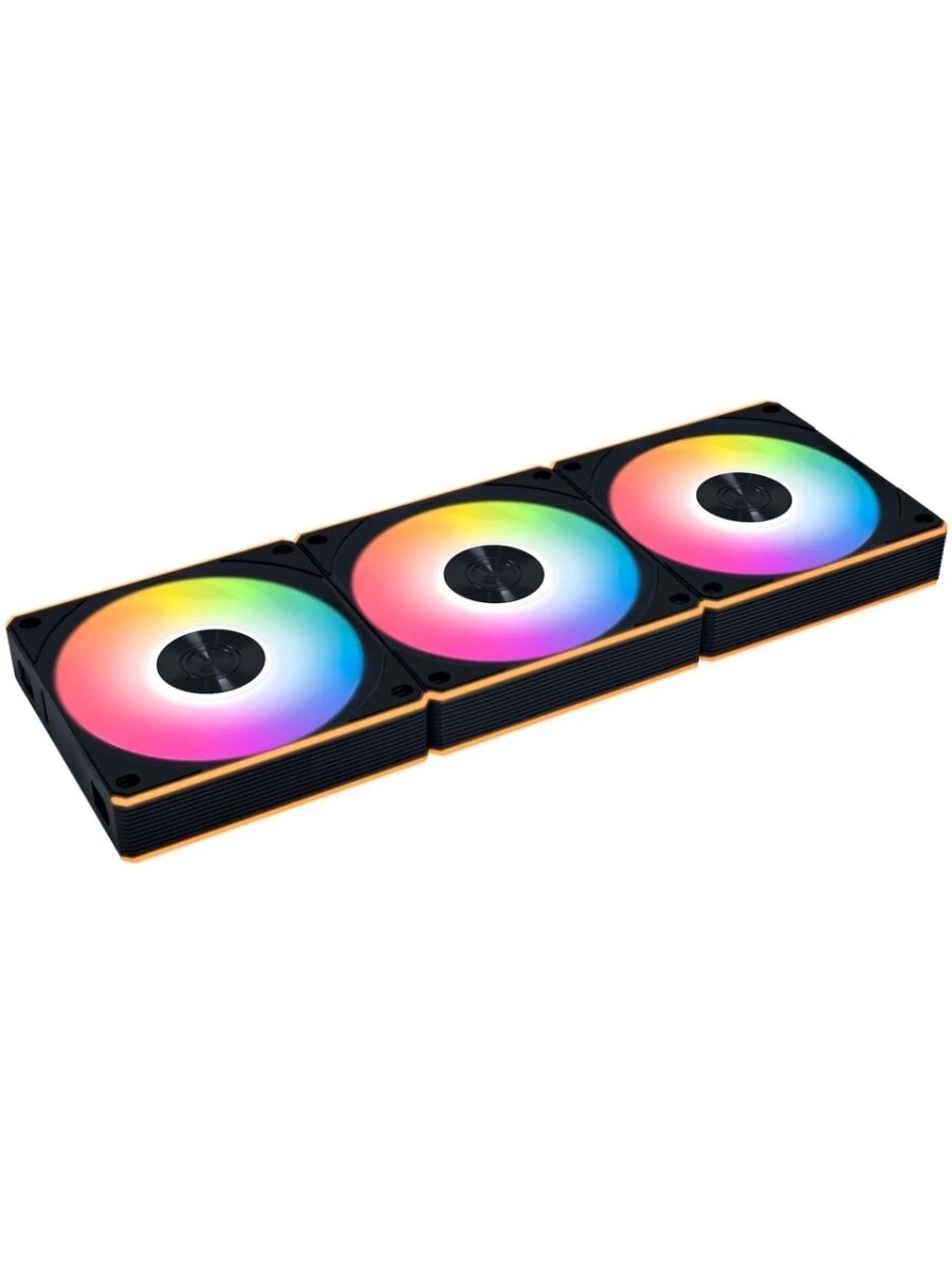 Вентилятор Lian-Li Uni Fan CL Wireless 120 ARGB 124х120x28 черный 4-pin (упак:3шт) (G99.12CL1W3B. R0