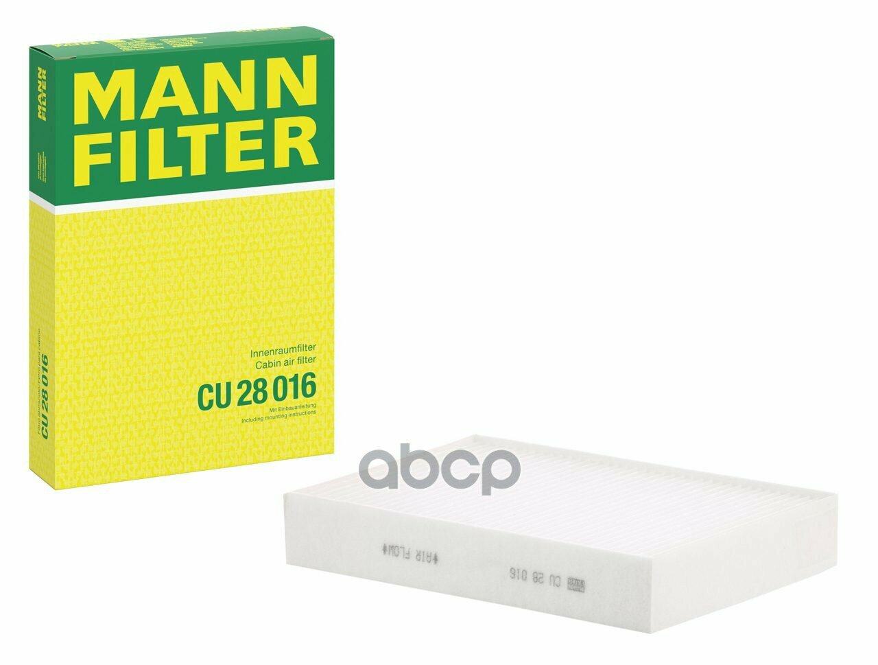 Фильтр салона LAND ROVER Range Rover Evoque (L551) шт. MANN-FILTER арт. CU 28 016