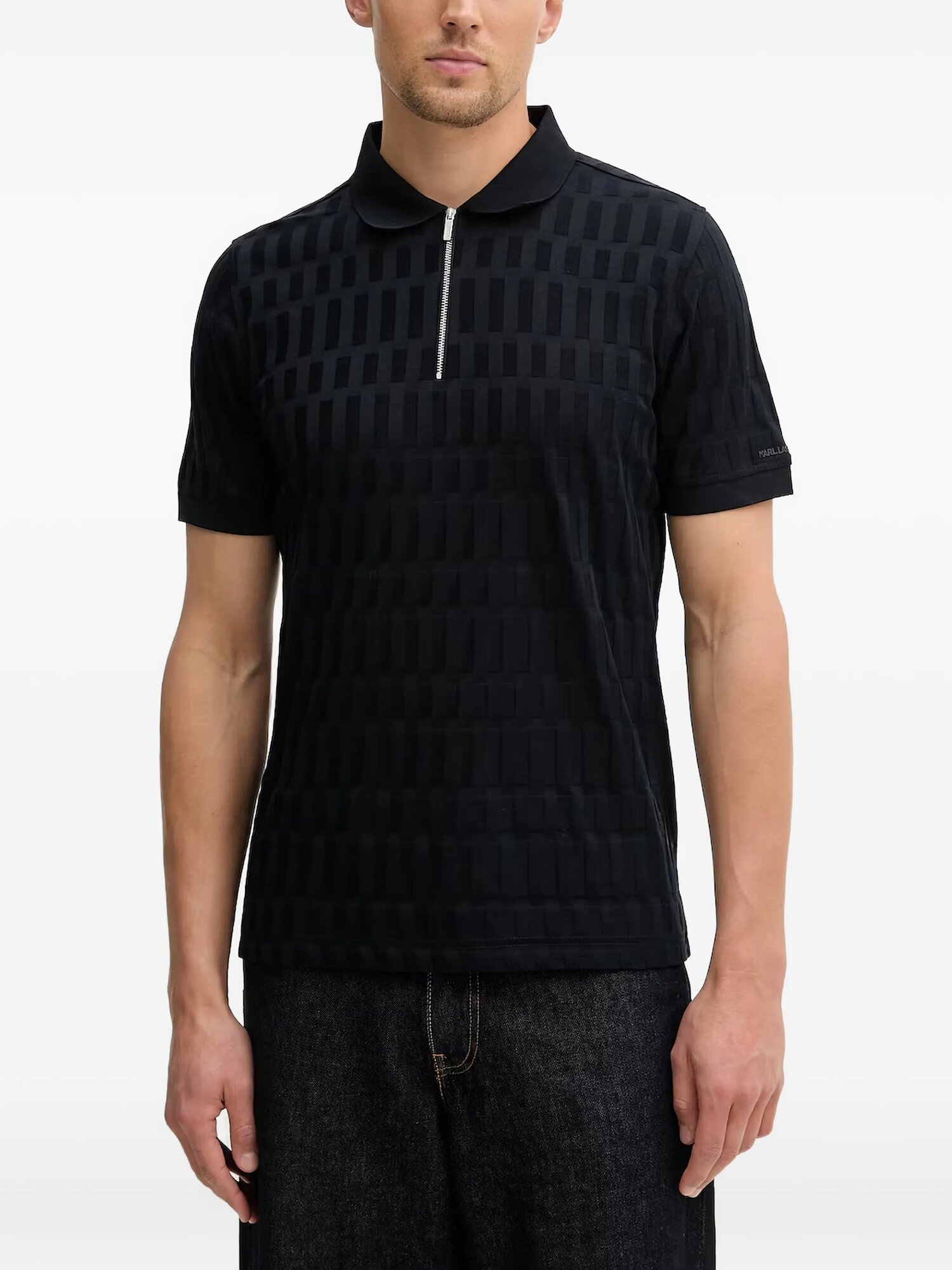 Рубашка Half-zip polo shirt