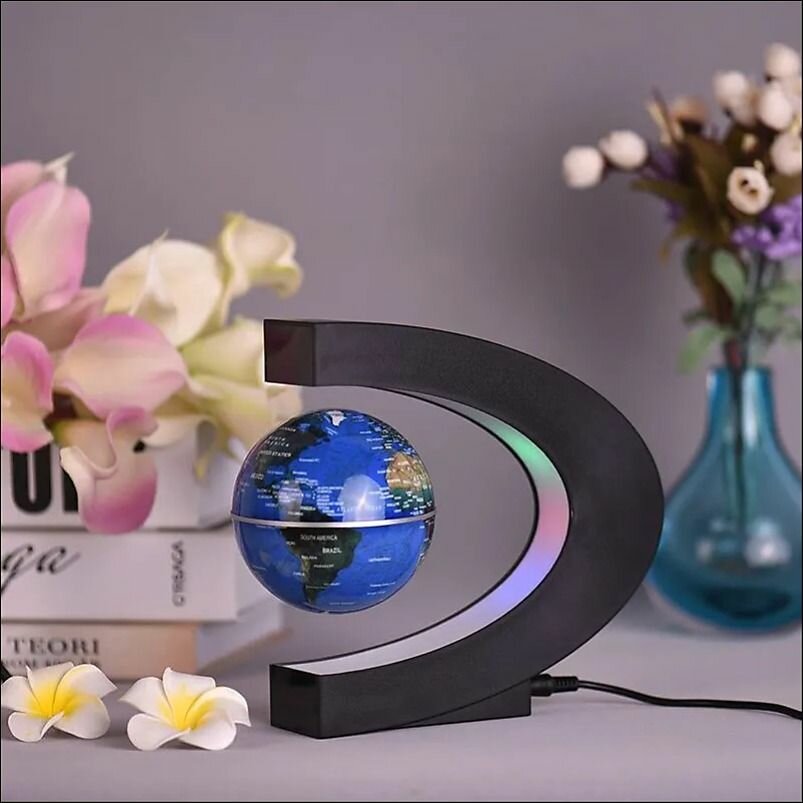 Глобус "Интерактивный", с LED-подсветкой, астрономический, диаметр 8,5 см — фото 1