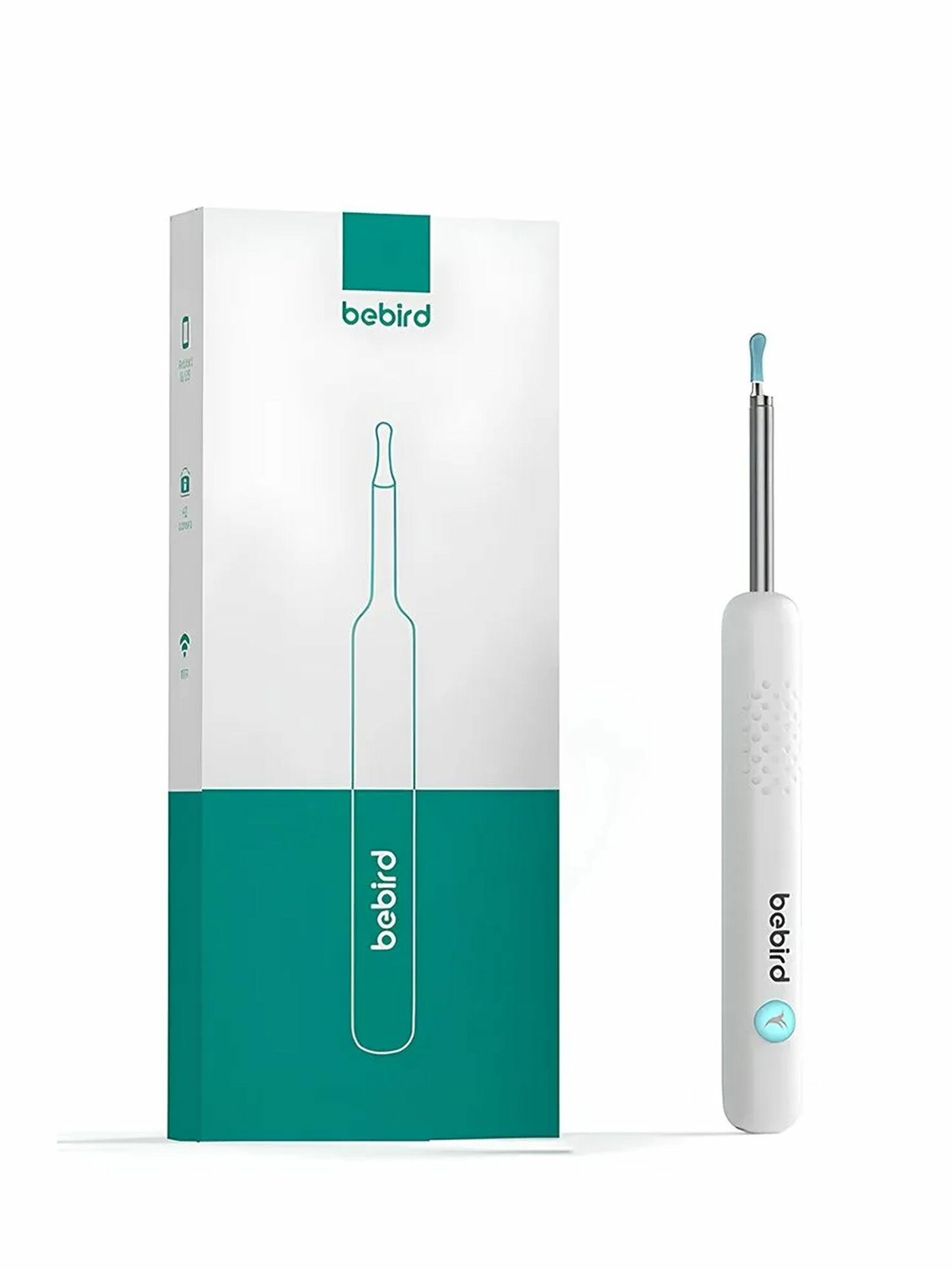 Умная ушная палочка Bebird R1+ Smart Visual Ear Cleaner, белый