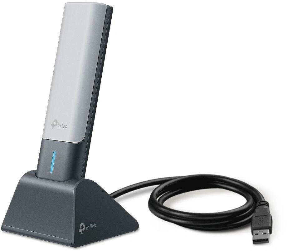 Сетевой адаптер TP-LINK Wi-Fi, Aх3000, USB 3,0, с 2 внутренними антеннами (ARCHER TX50UH)