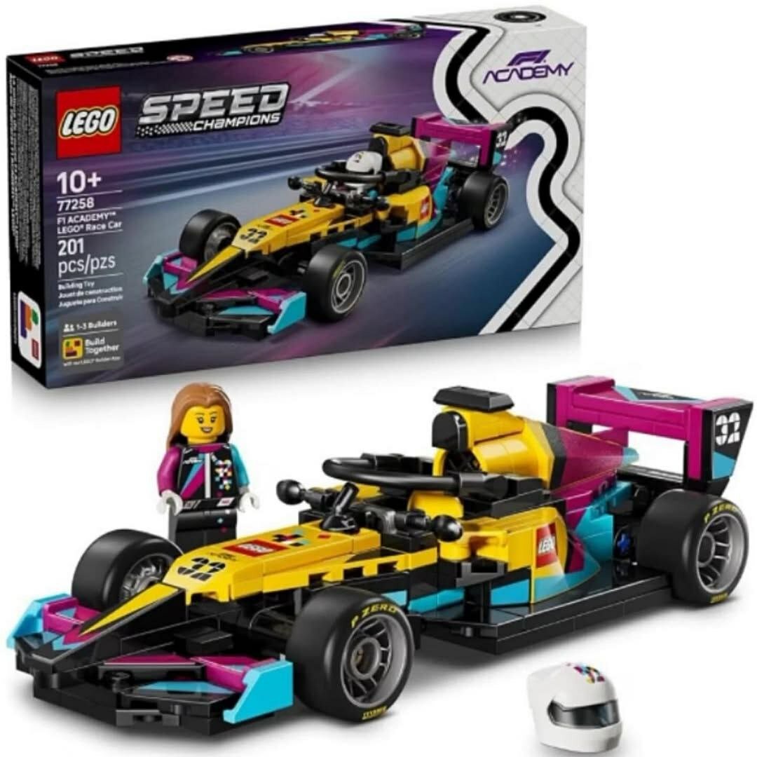 Конструктор LEGO Speed Champions F1 Academy Race Car 77258, 201 деталь, от 10 лет