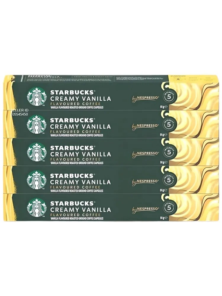 Кофе капсульный Starbucks CREAMY VANILLA