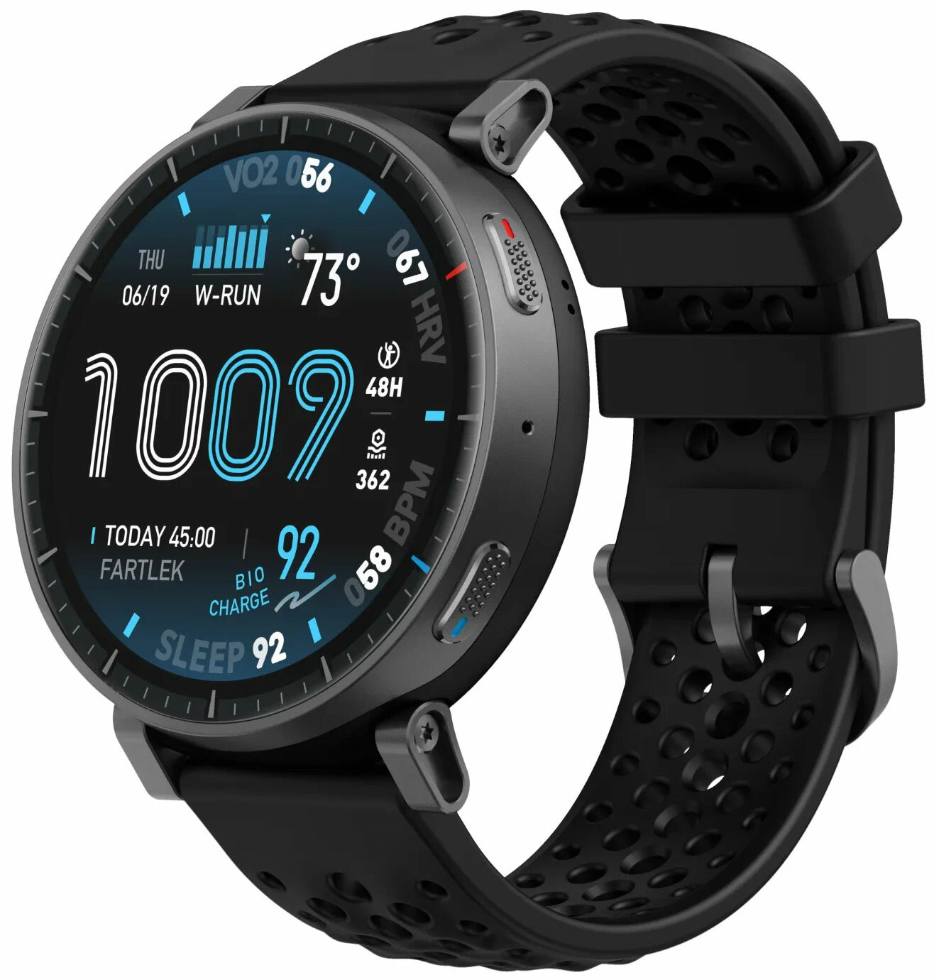 Умные часы и браслет Amazfit A2557 Active Max Black (6972596109624)