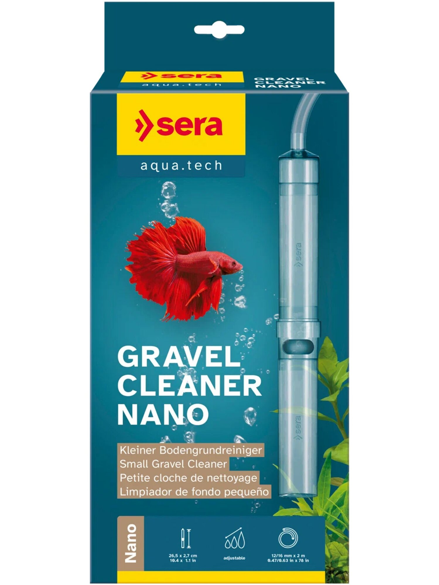 Грунтоочиститель аквариумный Нано sera "Gravel Cleaner Nano"