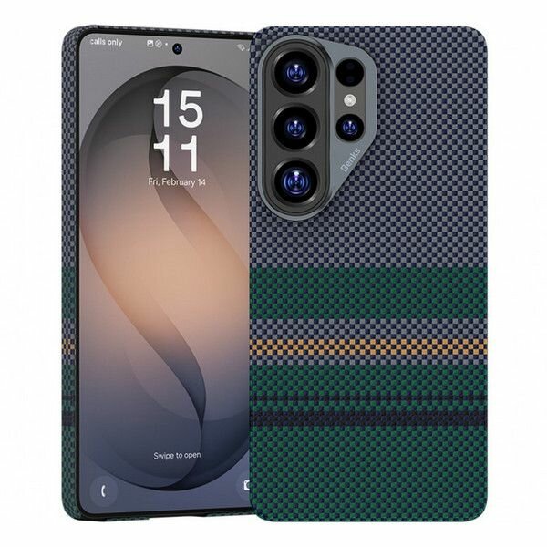Чехол Benks Aurora ArmorAir Case built with Kevlar для Samsung Galaxy S26 Ultra, принт арктическое ночное небо