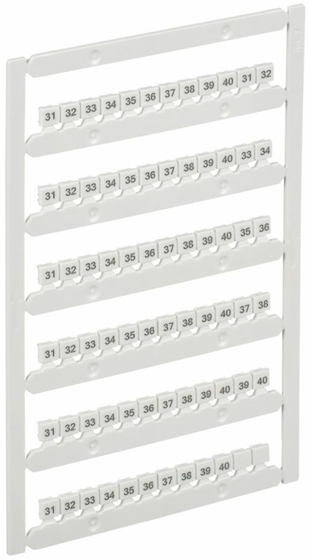 Маркер для CTS-ML 3 уровня 2.5кв. мм "31-40" ARMAFIX IEK AF-CT10D-M-D25-04-3