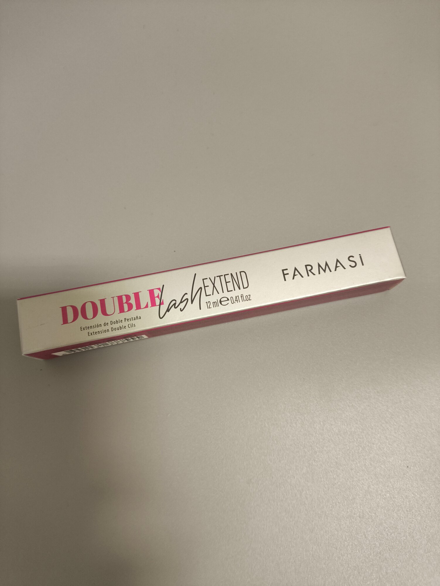 FARMASI Double Lash Extend Тушь для Ресниц, Аппликатор для Удлинения Ресниц, Естественный Эффект Удлинения и Увеличения Объема, Без Слипания, Накладываемый, Определяющий, Завивающий, 12 мл (Черный)