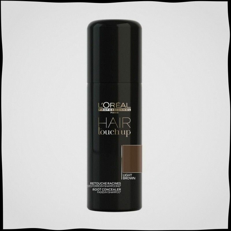 Hair Touch Up Spray, Hair Touch Up Тонирующий спрей светло-коричневый 75 мл
