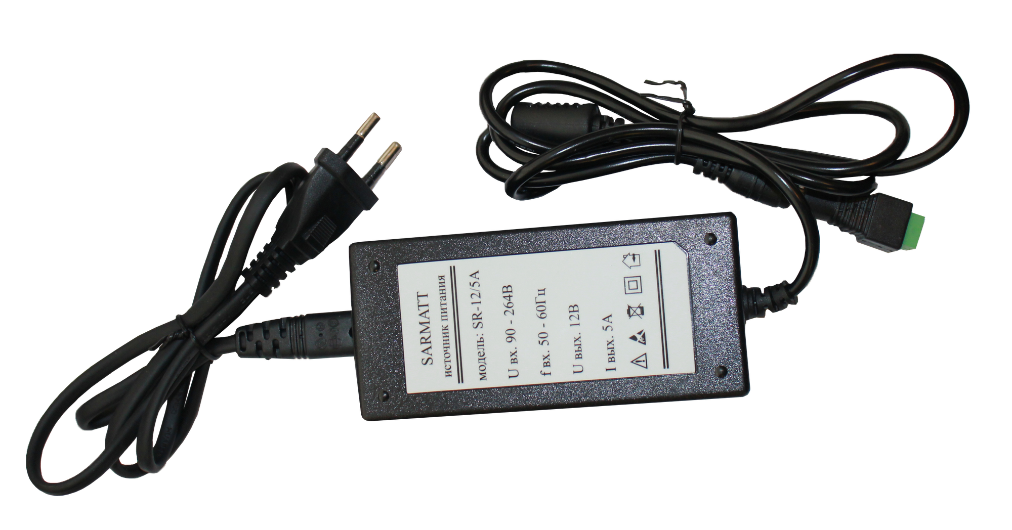 SR-12/5A , импульсный блок питания 12В,5А