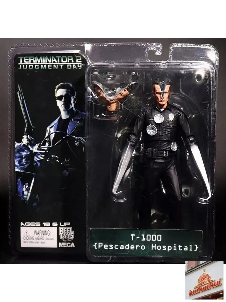 Фигурка Терминатор 2 - Pescadero Escape Terminator Т-800 (18см) Шварц