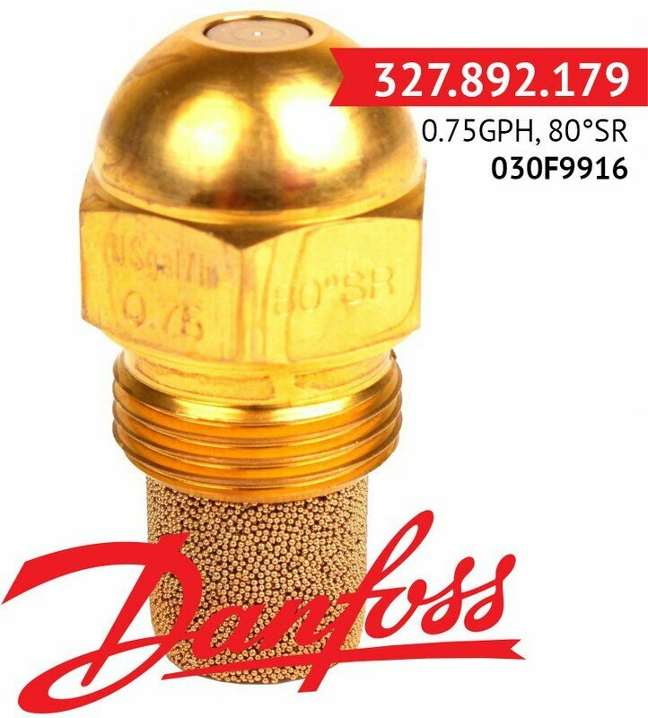 Топливная форсунка Danfoss 0.75GPH,80SR 030F9916