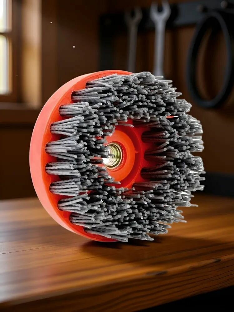 Щетка для обработки под "Антику" D110mm посадка М-14 №80 класс АА