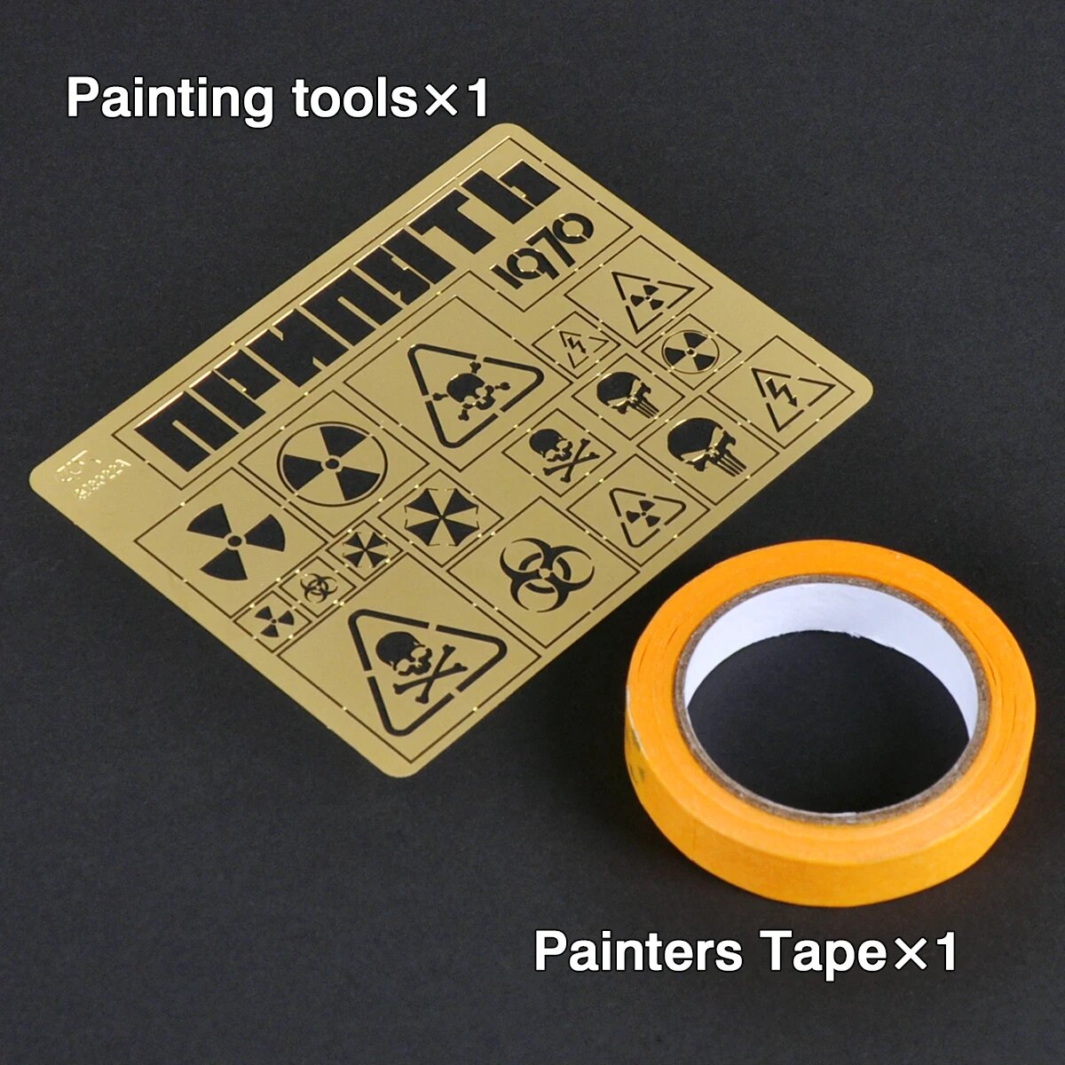 Металлические трафареты для аэрографии CorMake GJ3022A+, масштаб 1/35