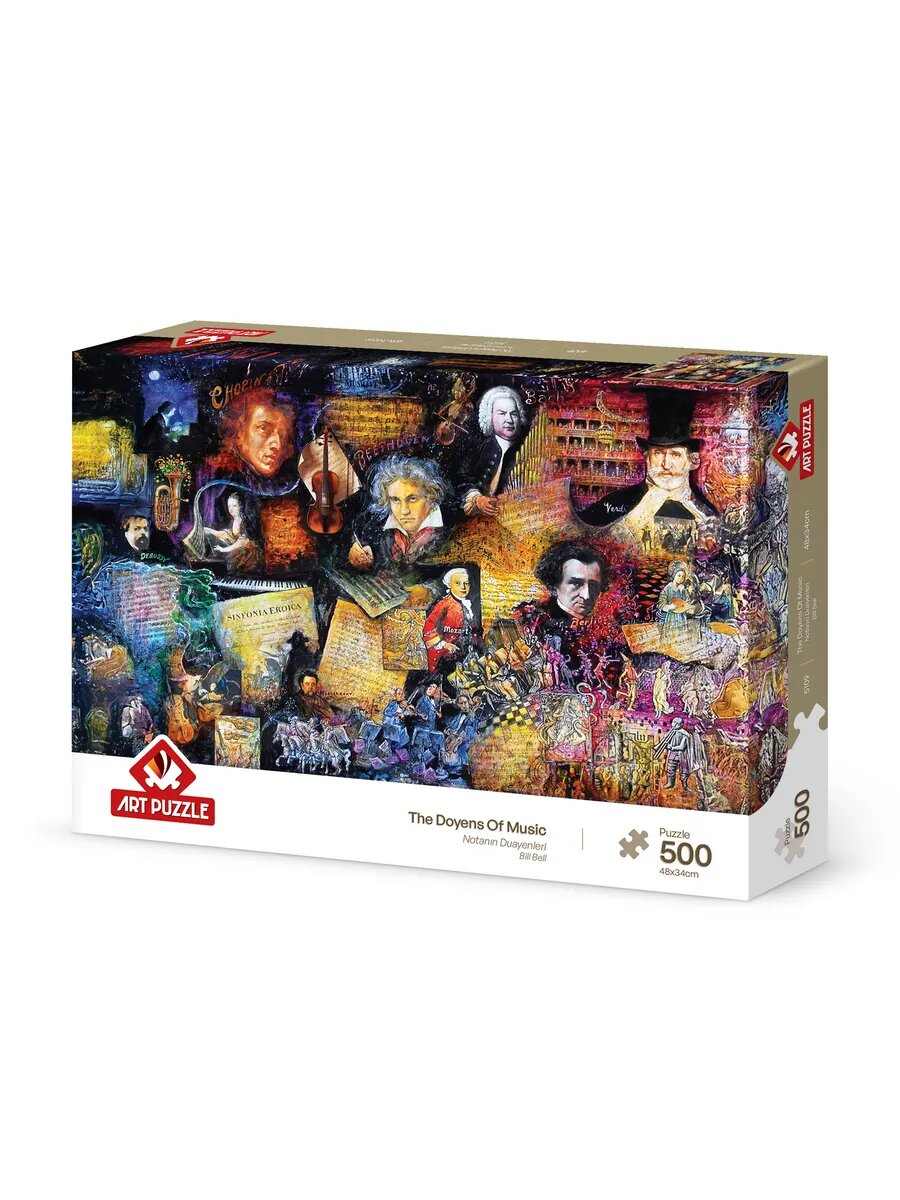 ART PUZZLE Знаменитые музыканты 500 дет.