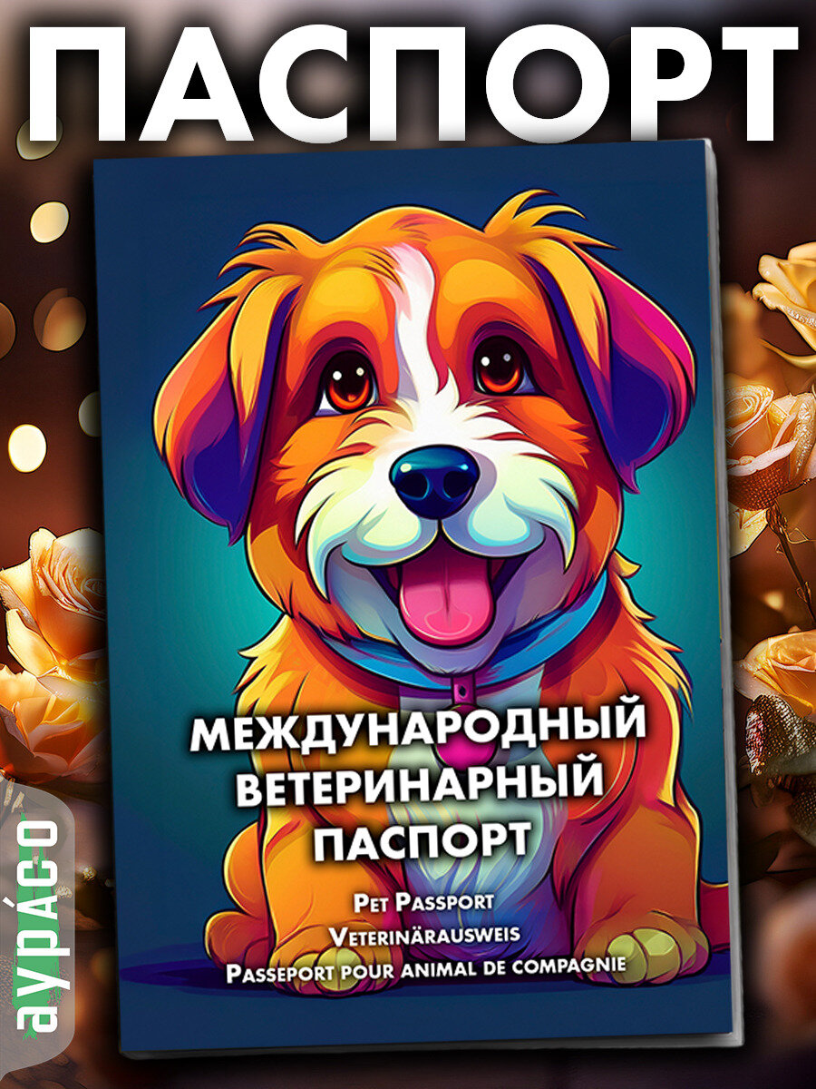 Ветеринарный паспорт для кошек и собак международный