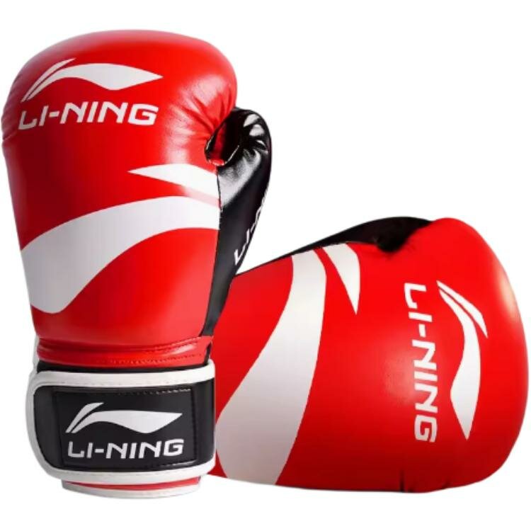 Боксерские перчатки унисекс Li-Ning 1138630056, искусственная кожа, OneSize EU