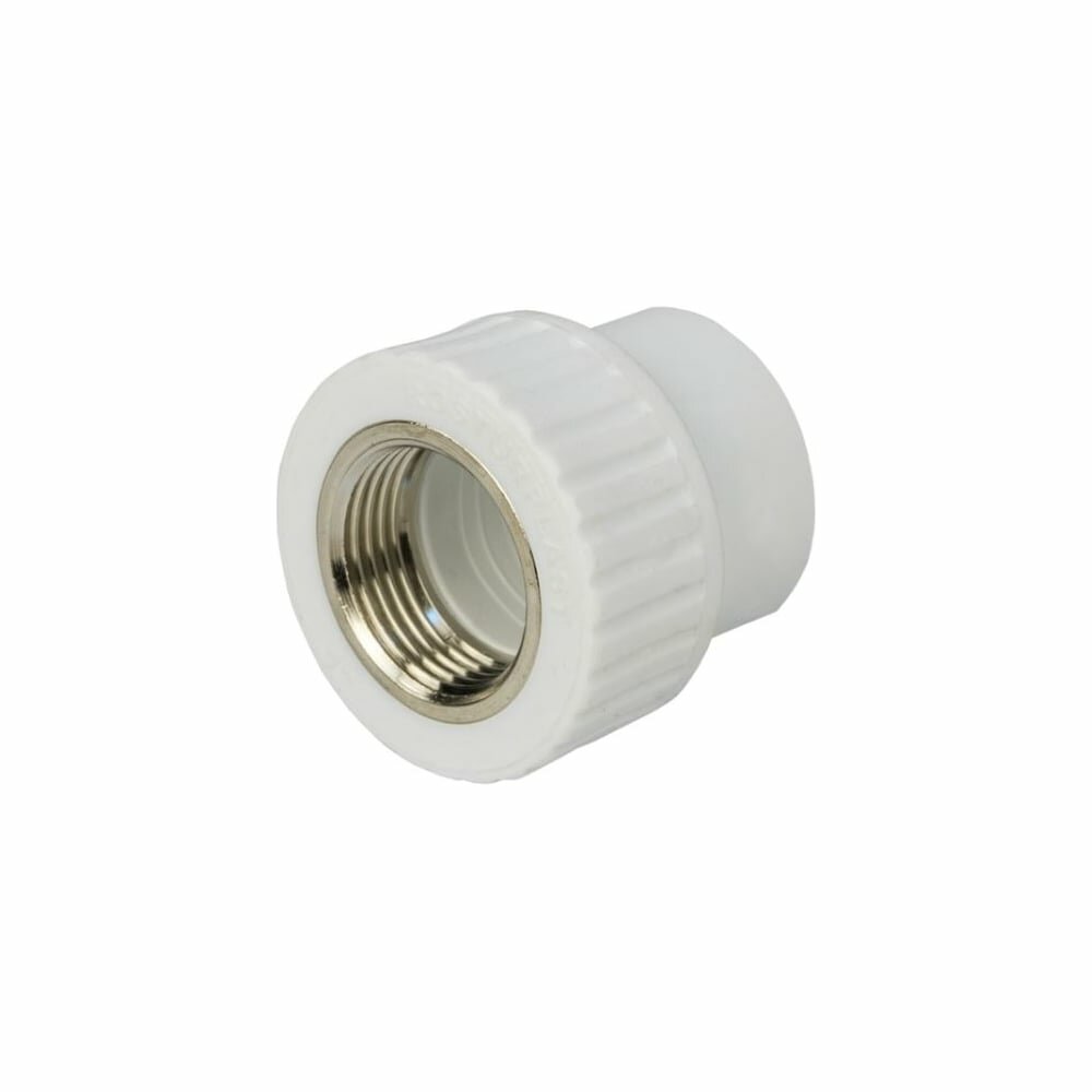 Муфта комбинированная Damento 32 мм, внутренняя резьба 1 1/4", белый 9079