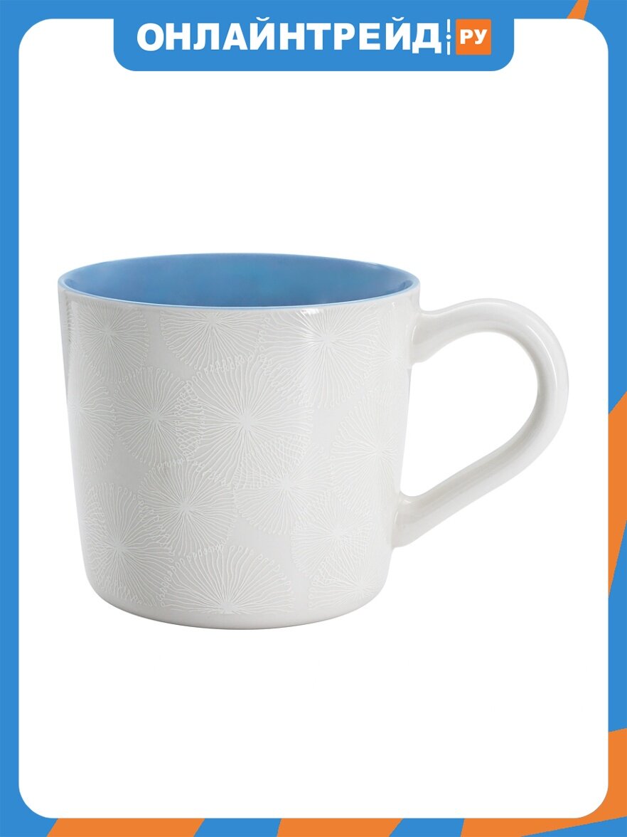 Кружка Home & Style "Frost" , 0.45л (HS9-2056-BL)
