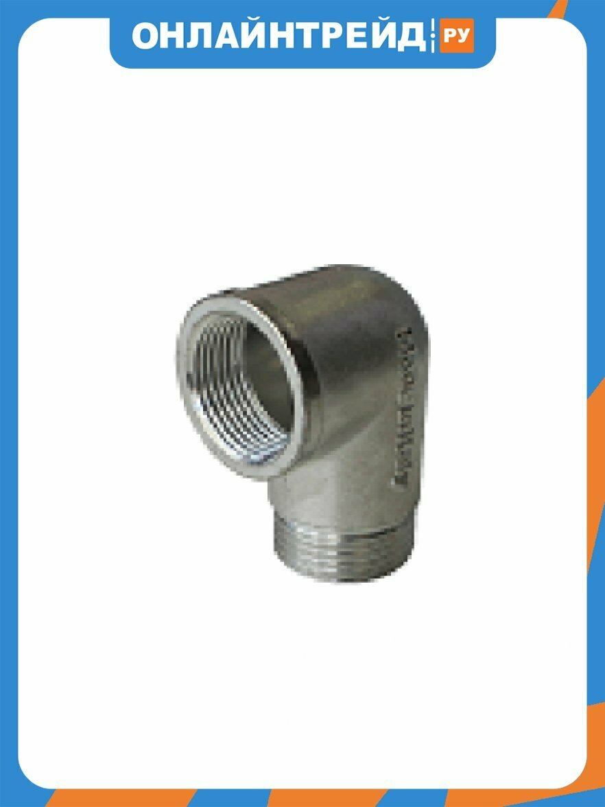 Угольник Elsen 90°, НВ, 2", 2", TIN латунь
