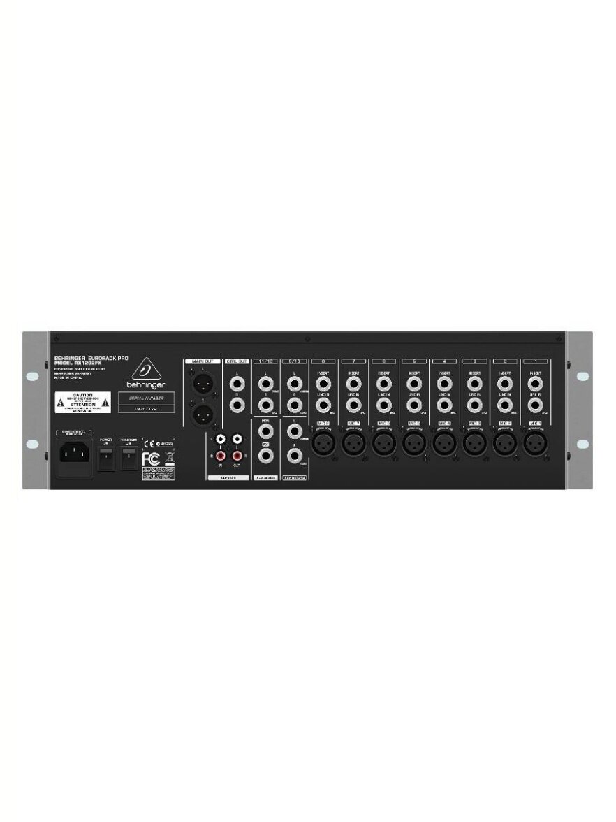 Микшер Behringer RX1202FX V2 — фото 1