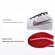Кеды NIKE Quest 5, размер 40 EU, белый, черный, красный