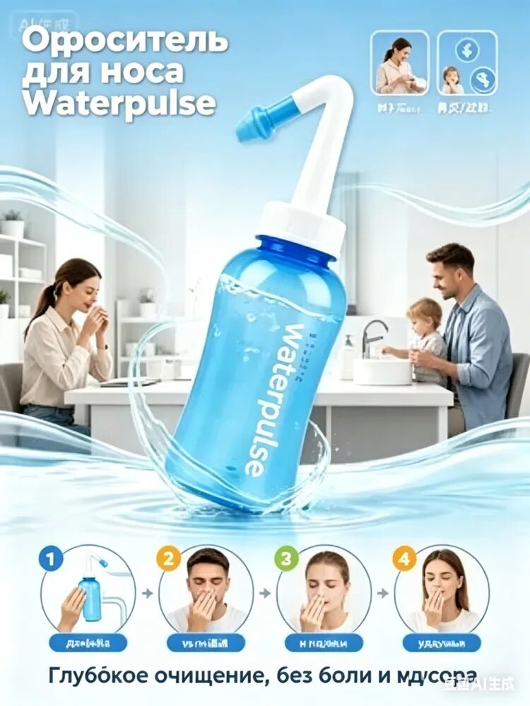 Ирригатор для носа WaterPulse