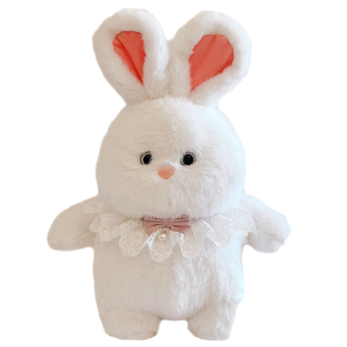 Плюшевая игрушка унисекс YANGWAWAHEXIAOXIONGTIAOWU, 35CM EU, Rabbit Backpack (with bib)