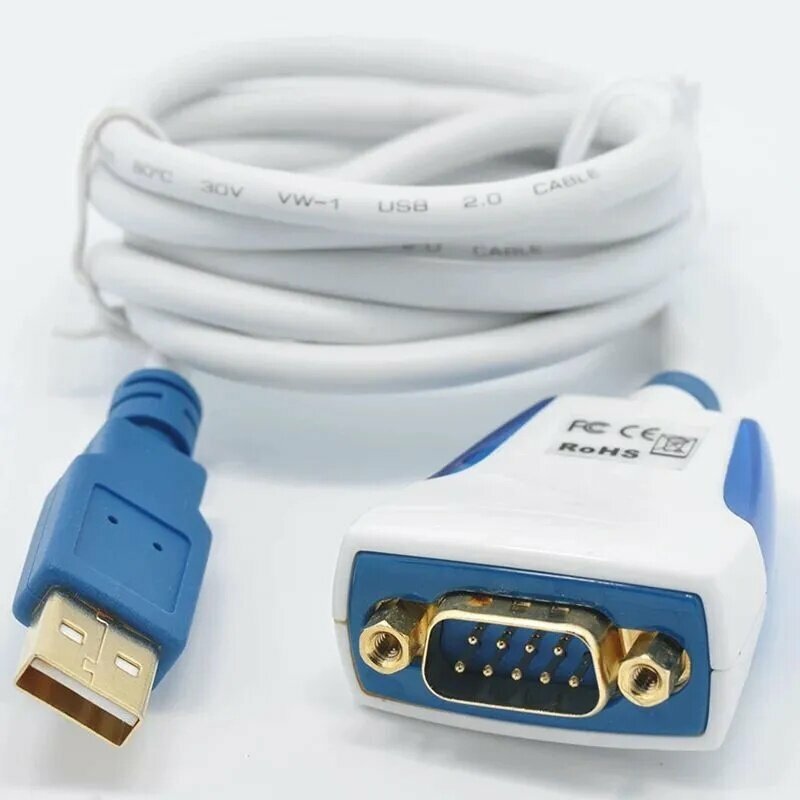 FTDI US232R-100-BULK USB в RS232 Com порт USB 2.0 в RS232 конвертер USB-A в DB9 последовательный кабель адаптер для Wins Mac OS
