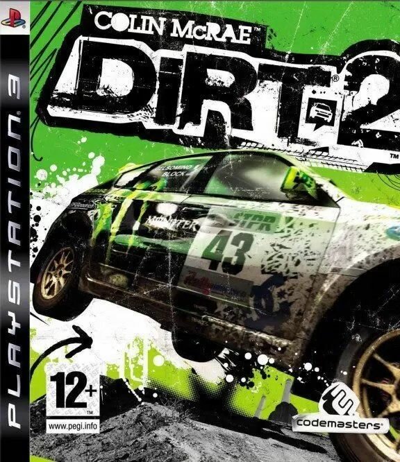 Игра Colin McRae: DiRT 2. Издание на диске. Английская версия на ps3