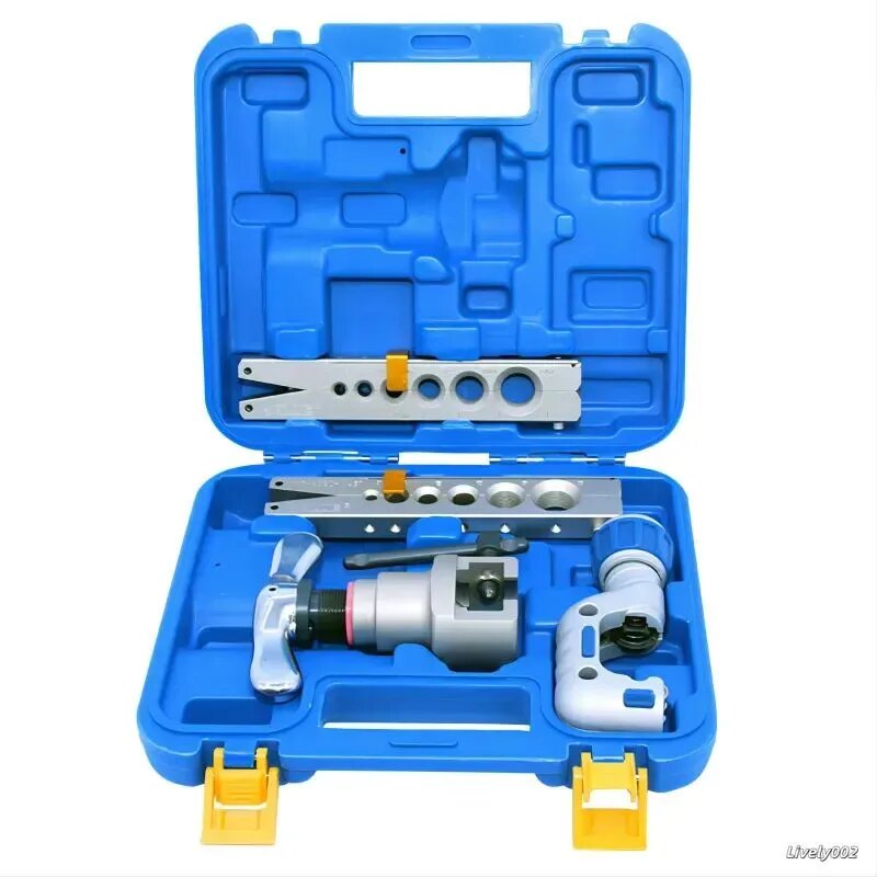Вальцовка набор с реверсом VALUE VFT-808U-MIS 1/4"-3/4" 2 плашки чемодан