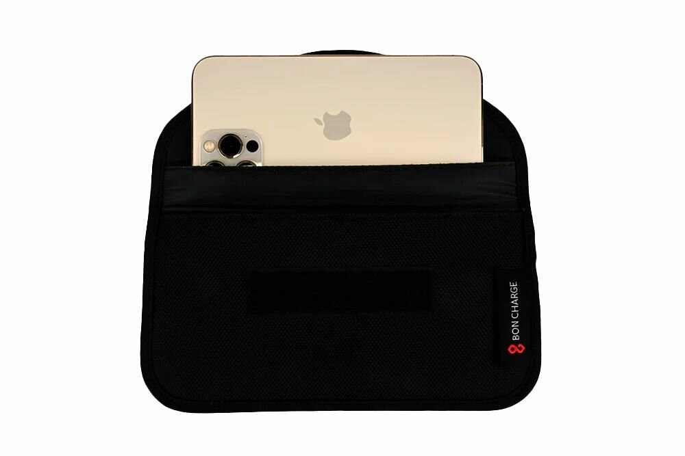 Bon Charge Чехол для телефона, блокирующий электромагнитное излучение EMF Radiation Blocking Phone Pouch