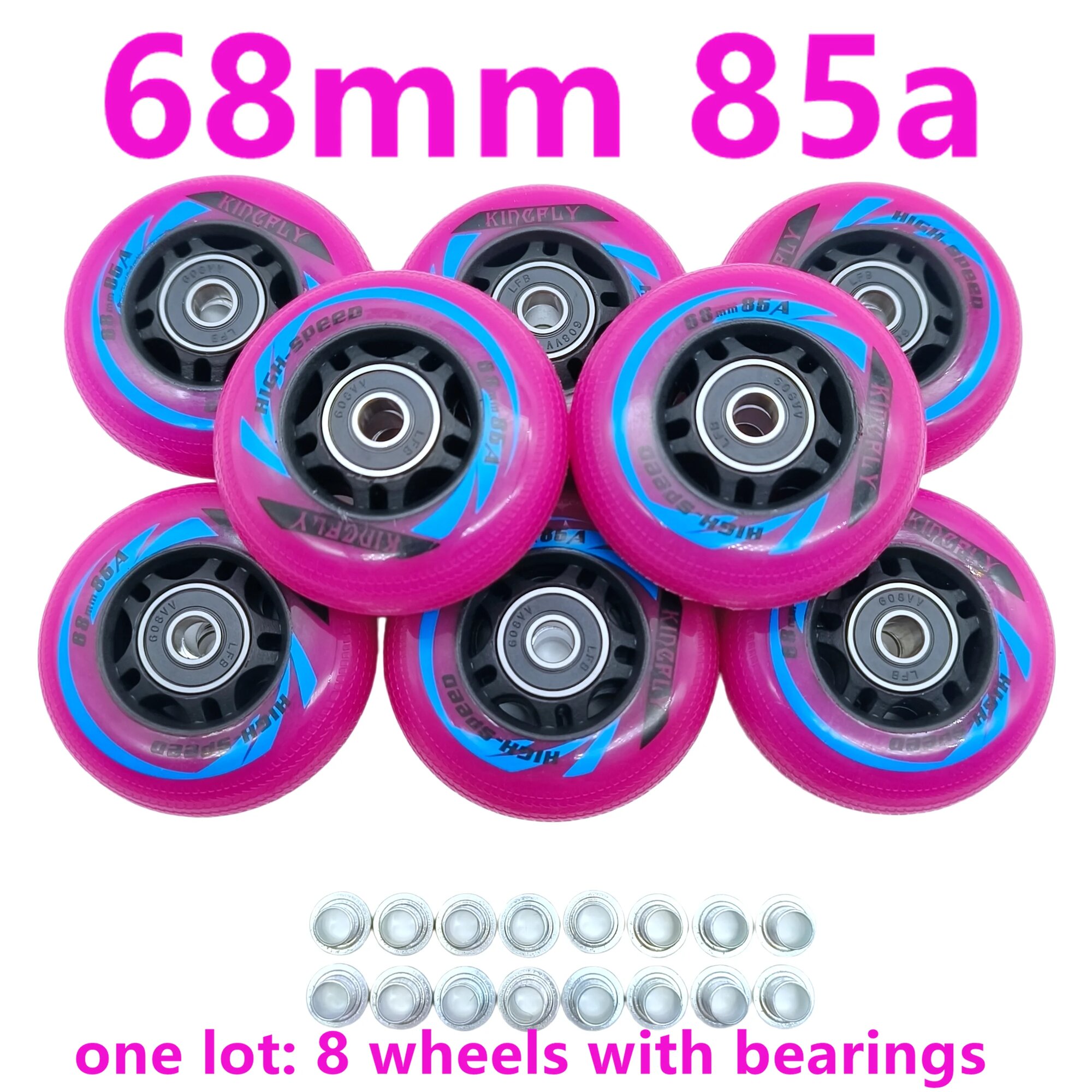 Колеса для роликовых коньков MCgala 64-72 мм 83A 68mm