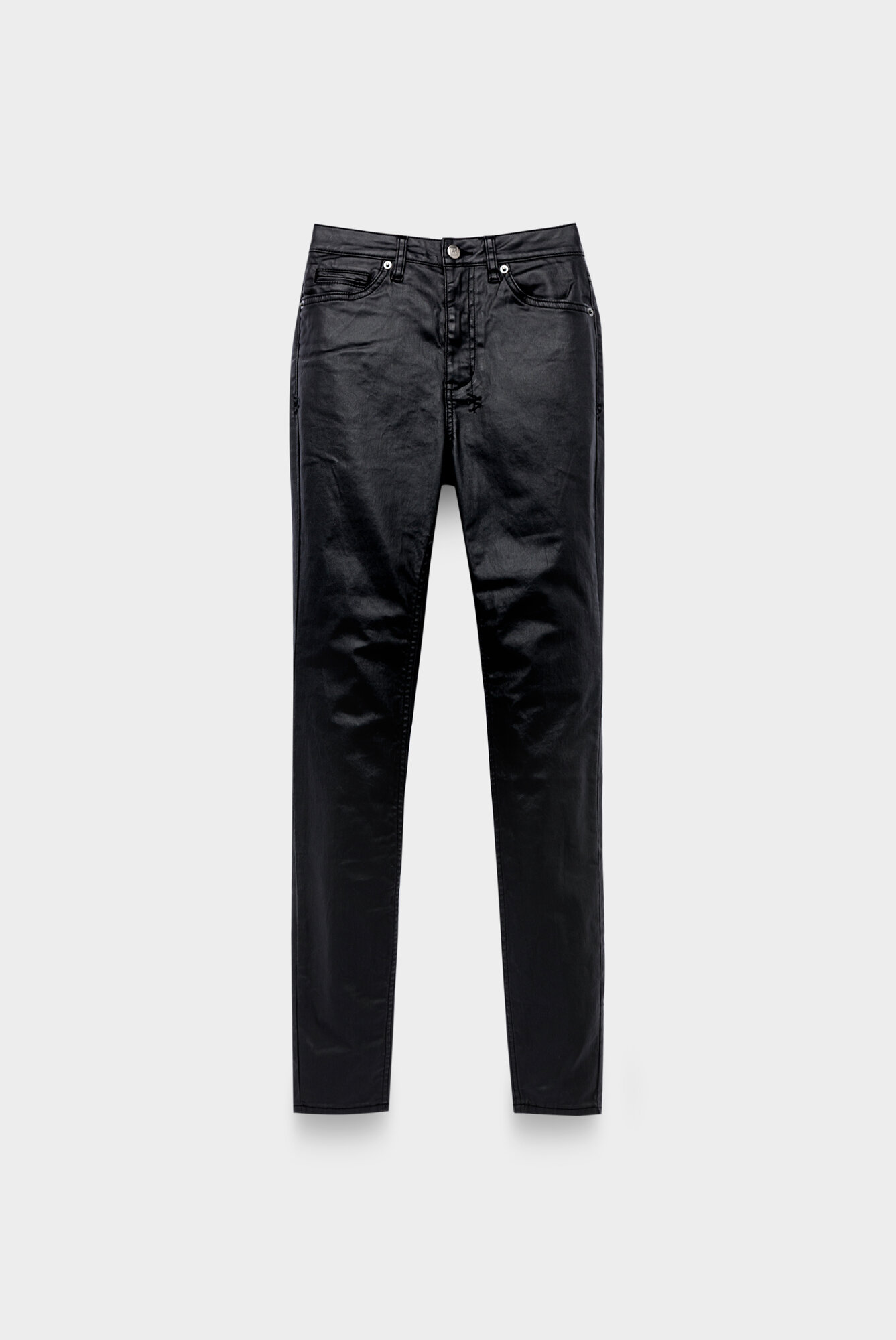 Брюки Ksubi Spray On Xtra Jet Black Wax