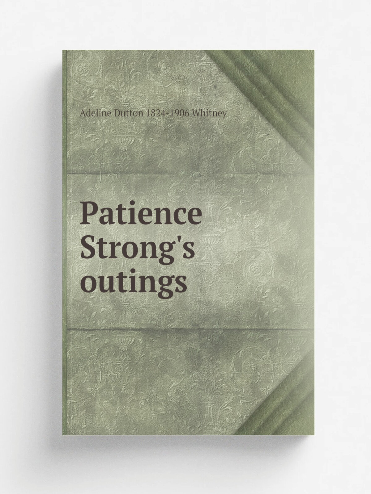 Patience Strong's outings | Adeline Dutton 1824-1906 Whitney | Репринт