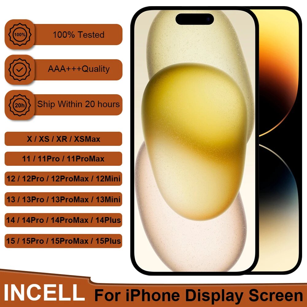 Дисплей INCELL для iPhone 14, цвет INCELL