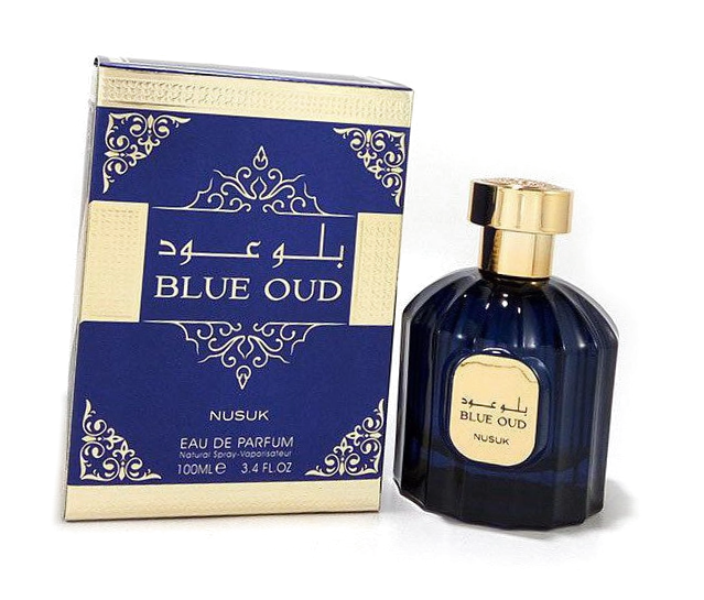 Нусук Блю Уд парфюмерная вода 100 мл унисекс - Nusuk Blue Oud аромат для женщин и мужчин