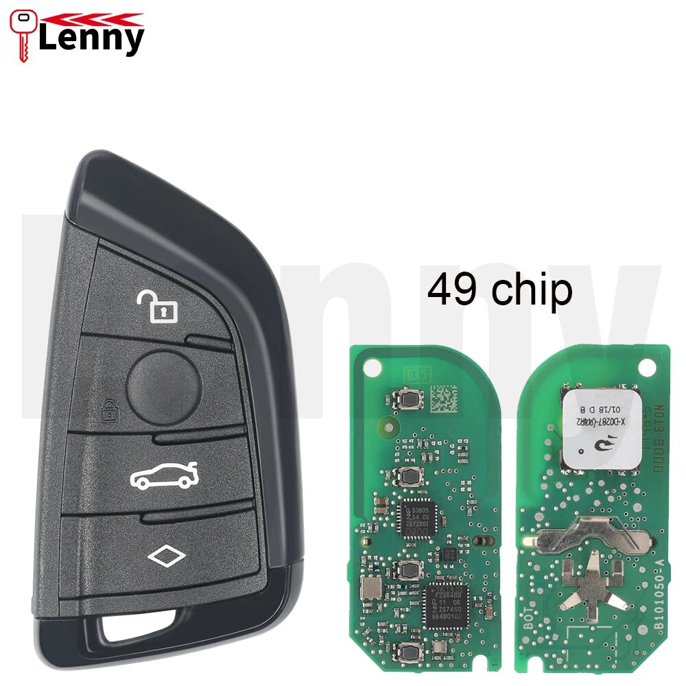 Оригинальная плата Lenny FCC: N5F-ID21A 433-434 МГц с 49 чипами, Black 4-F, G Korea 433.92 MHz