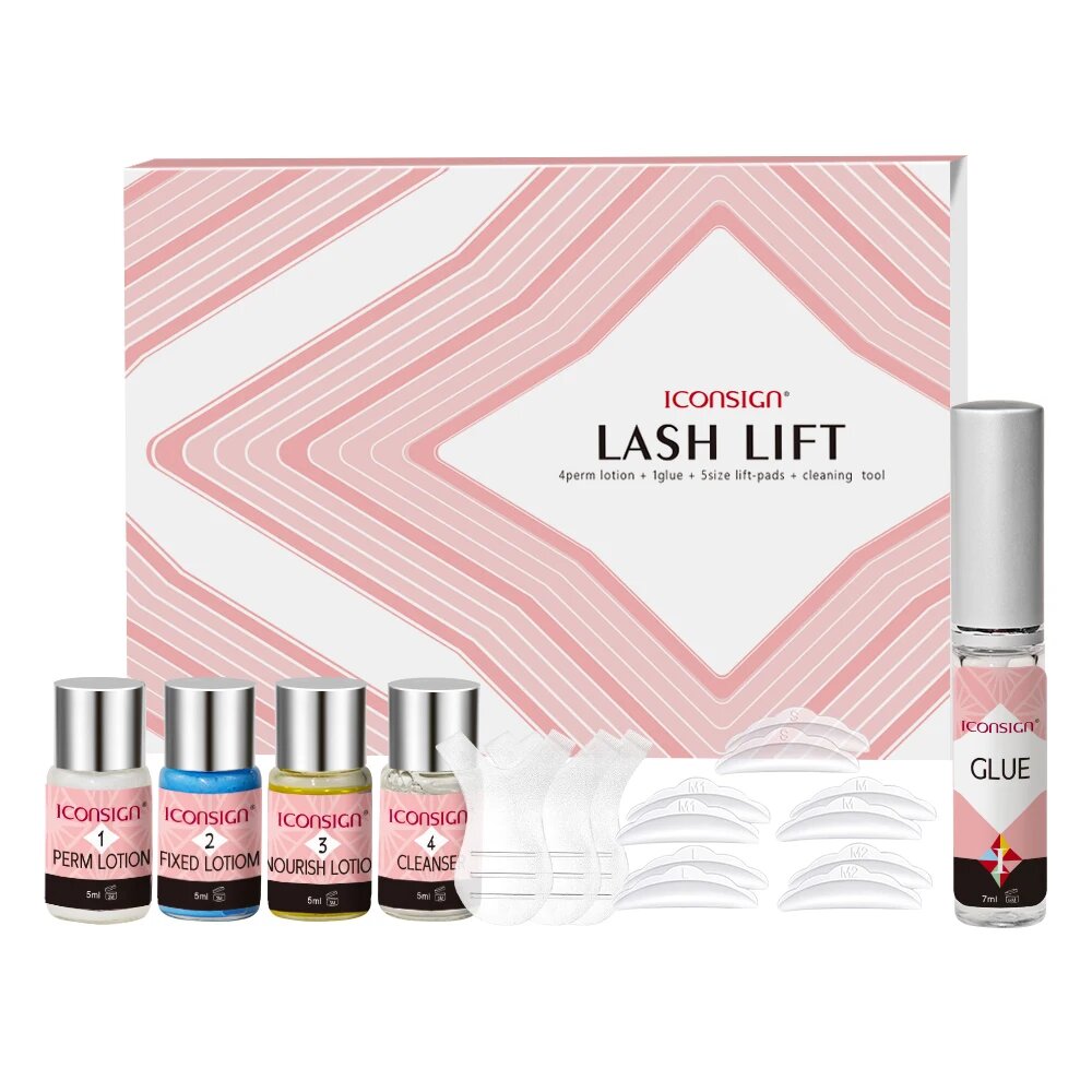Профессиональный Набор Для Завивки Ресниц И Ламинирования Бровей С Тушью Для Густых И Длинных Ресниц