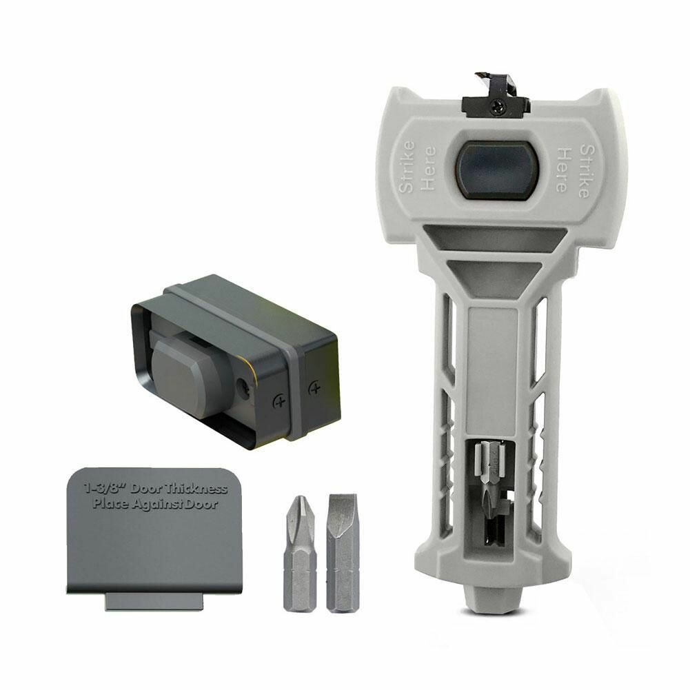 Комплект для установки дверной защелки врезки инструмент дверного замка стамески Инструмент