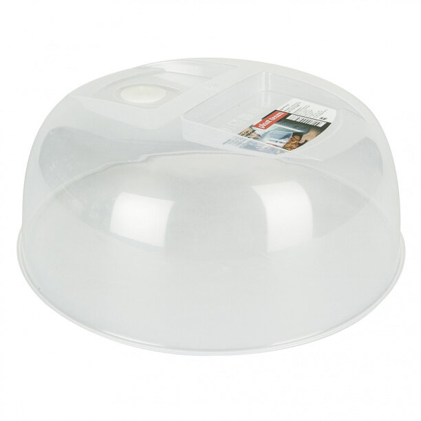 Крышка для микроволновки пластиковая d270хh89 мм