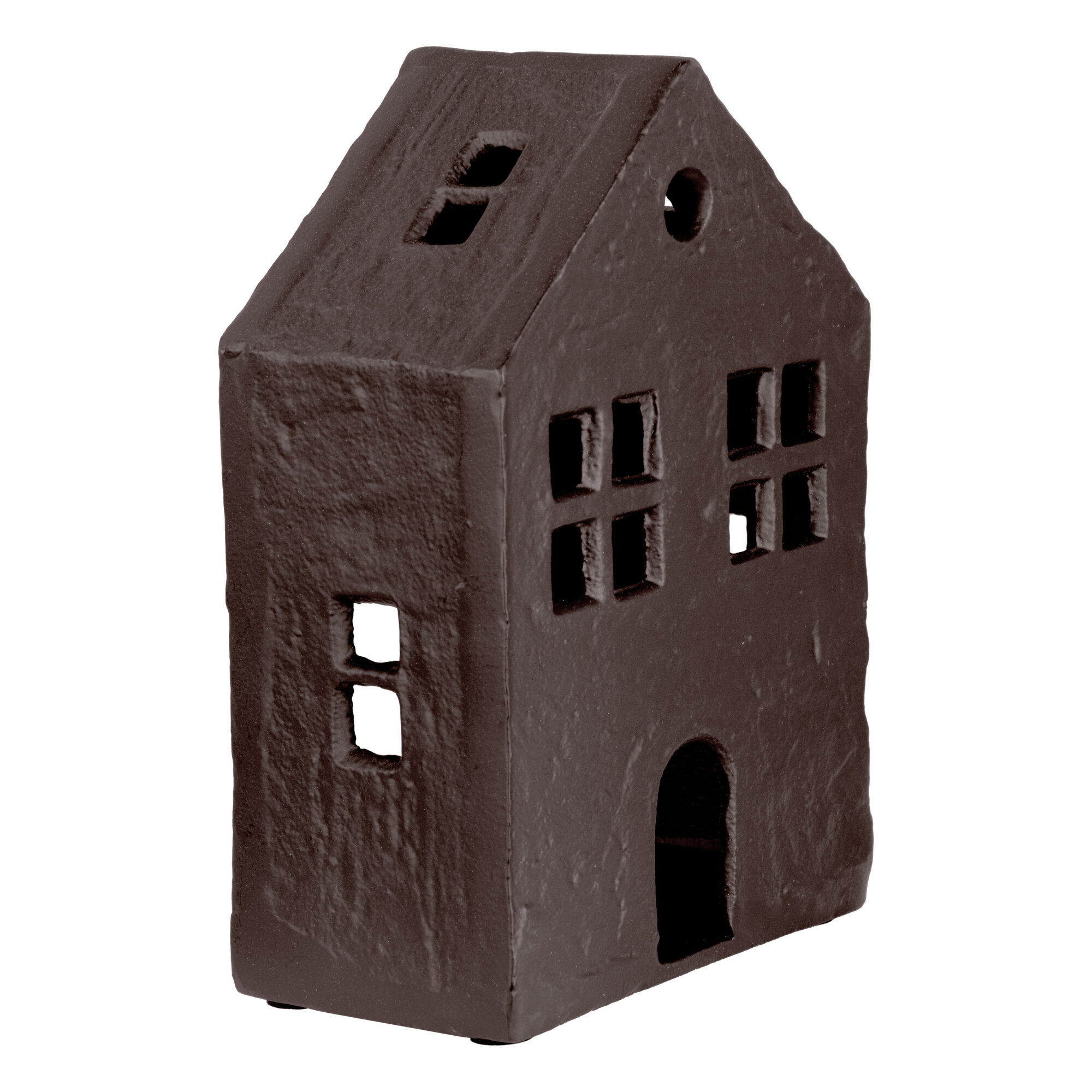 Фигурка EGLO BELDERRIG Домик, алюминий, коричневая, 19 см x 13 см x 7,5 см