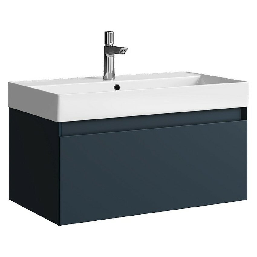 Тумба с раковиной Aqwella Geometria GE01081GRM