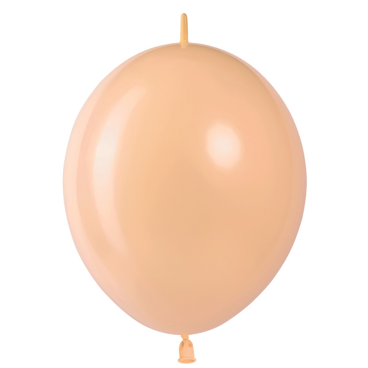 Шар воздушный 512 Линколун, бежевый, пастель ретро, 15 см, 100 шт